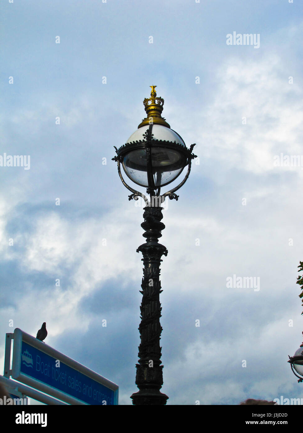 Lamp Post in London Stock Photo - Alamy