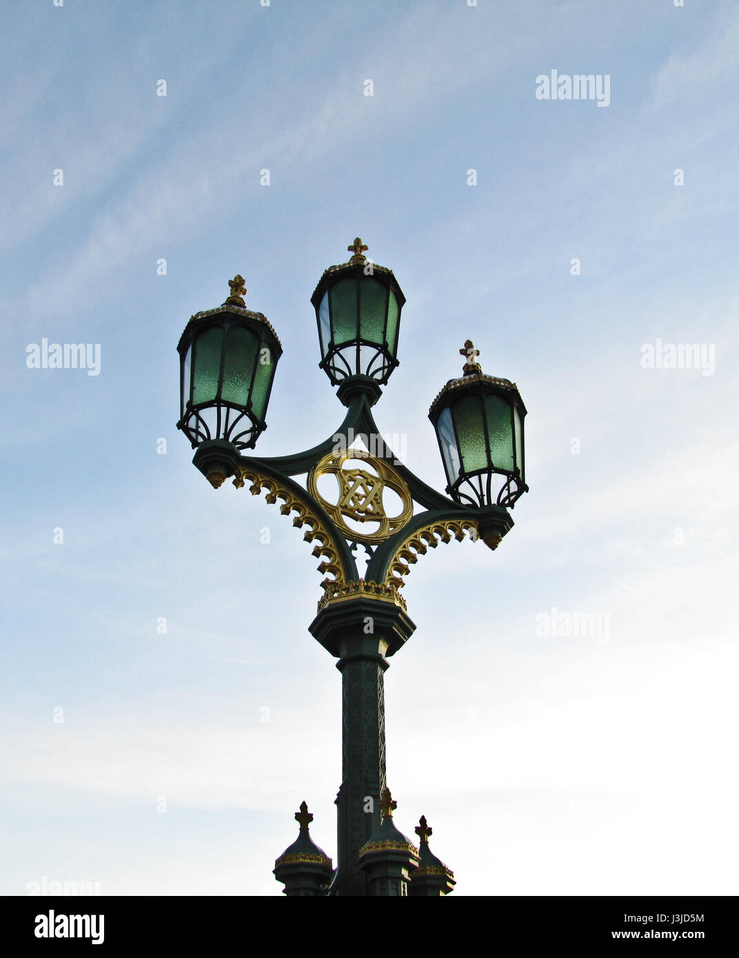 Lamp post in London Stock Photo - Alamy