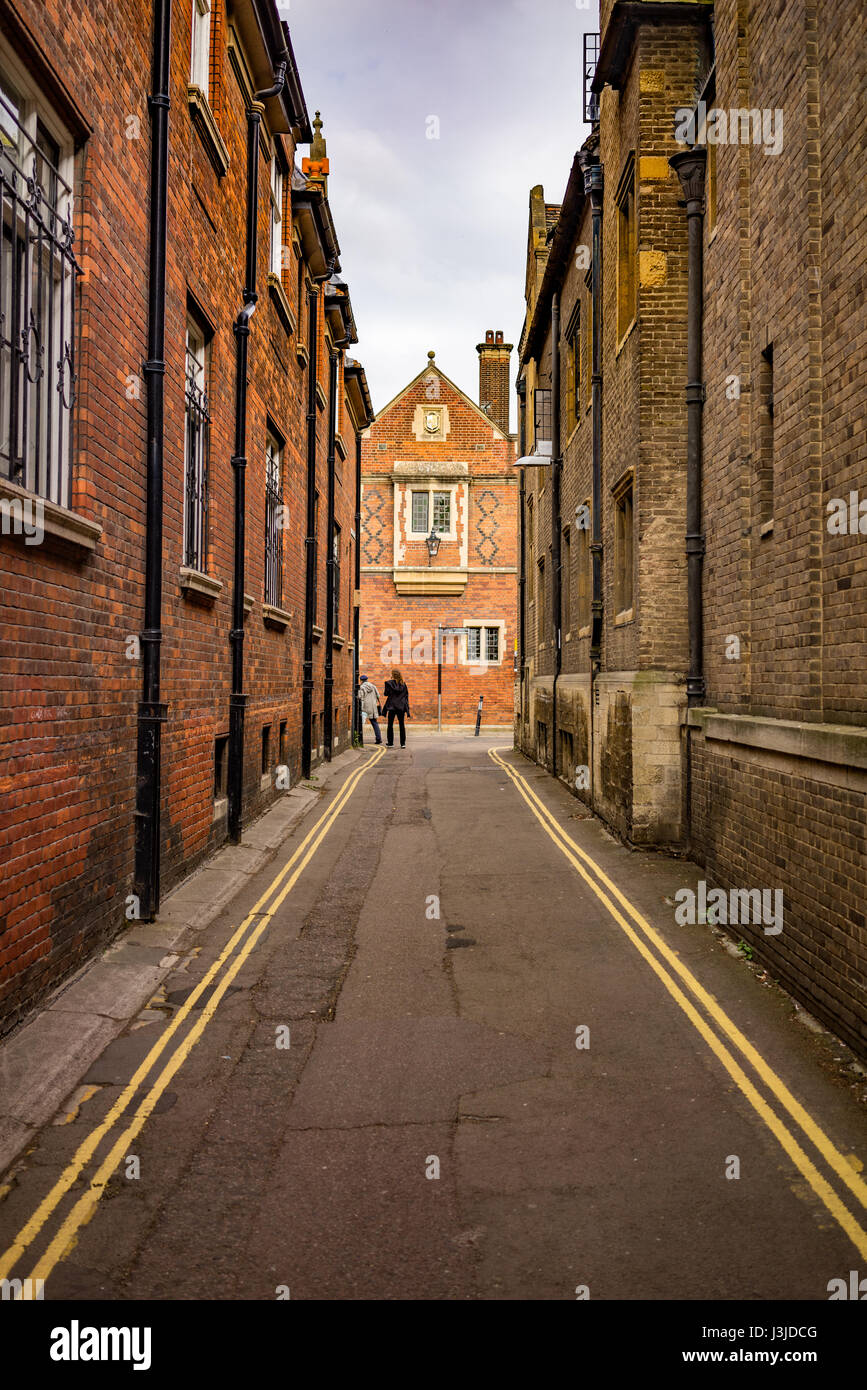 The University city of Cambridge in England founded by Henry VIII Stock ...