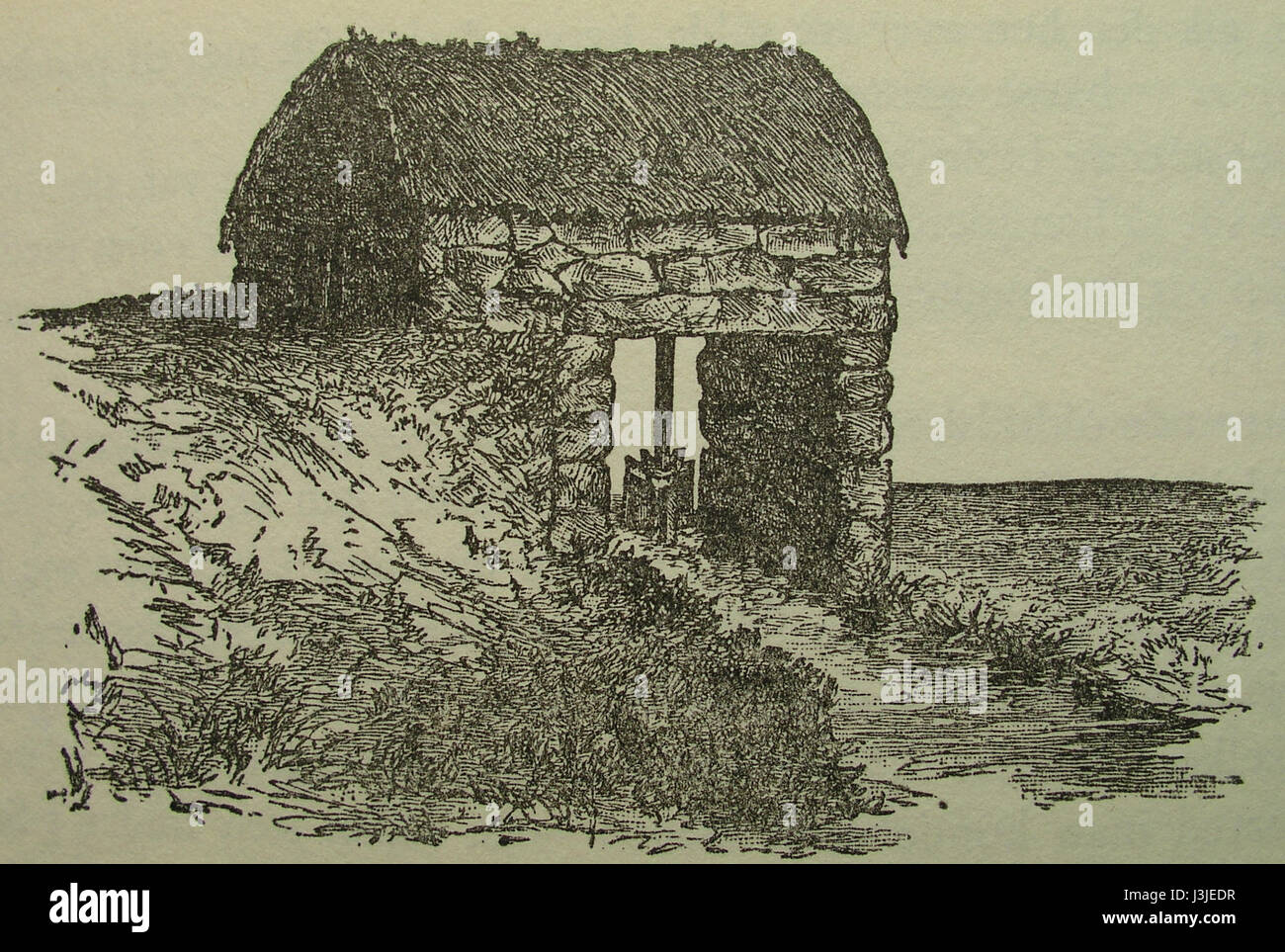 This page from H.P. Hansen’s work highlights a Norse mill located in ...