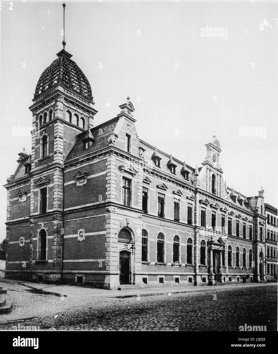 Post office built in Black and White Stock Photos & Images - Alamy