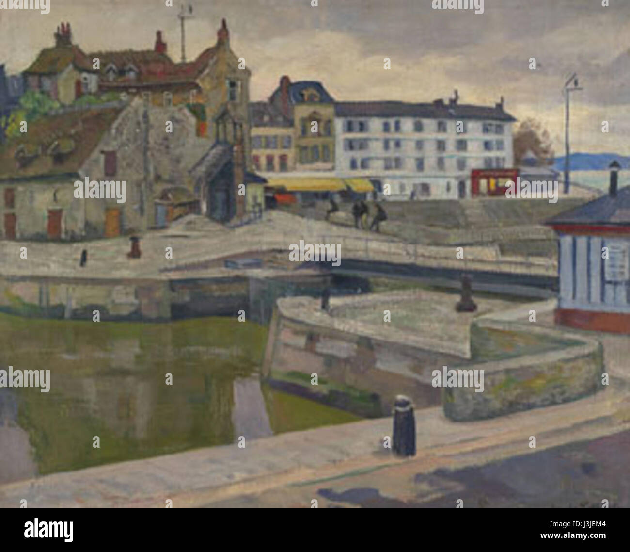 Harbour line drawing hi-res stock photography and images - Alamy