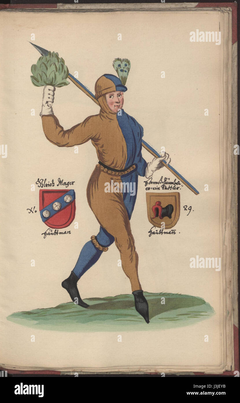 The Hamburg Schembartbuch is a historical manuscript that provides ...