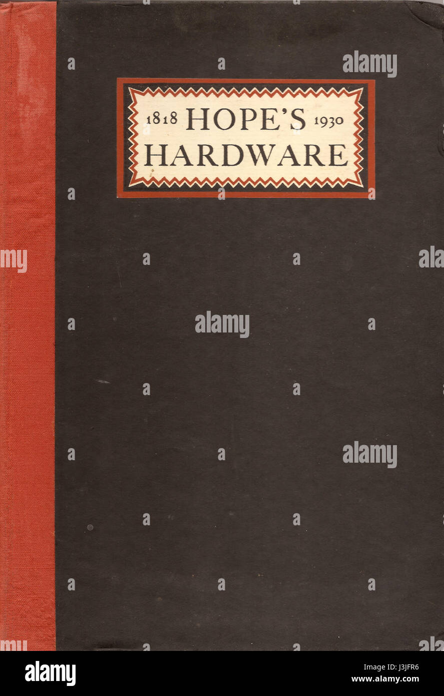 The Henry Hope & Sons Ltd hardware catalogue showcases a range of ...