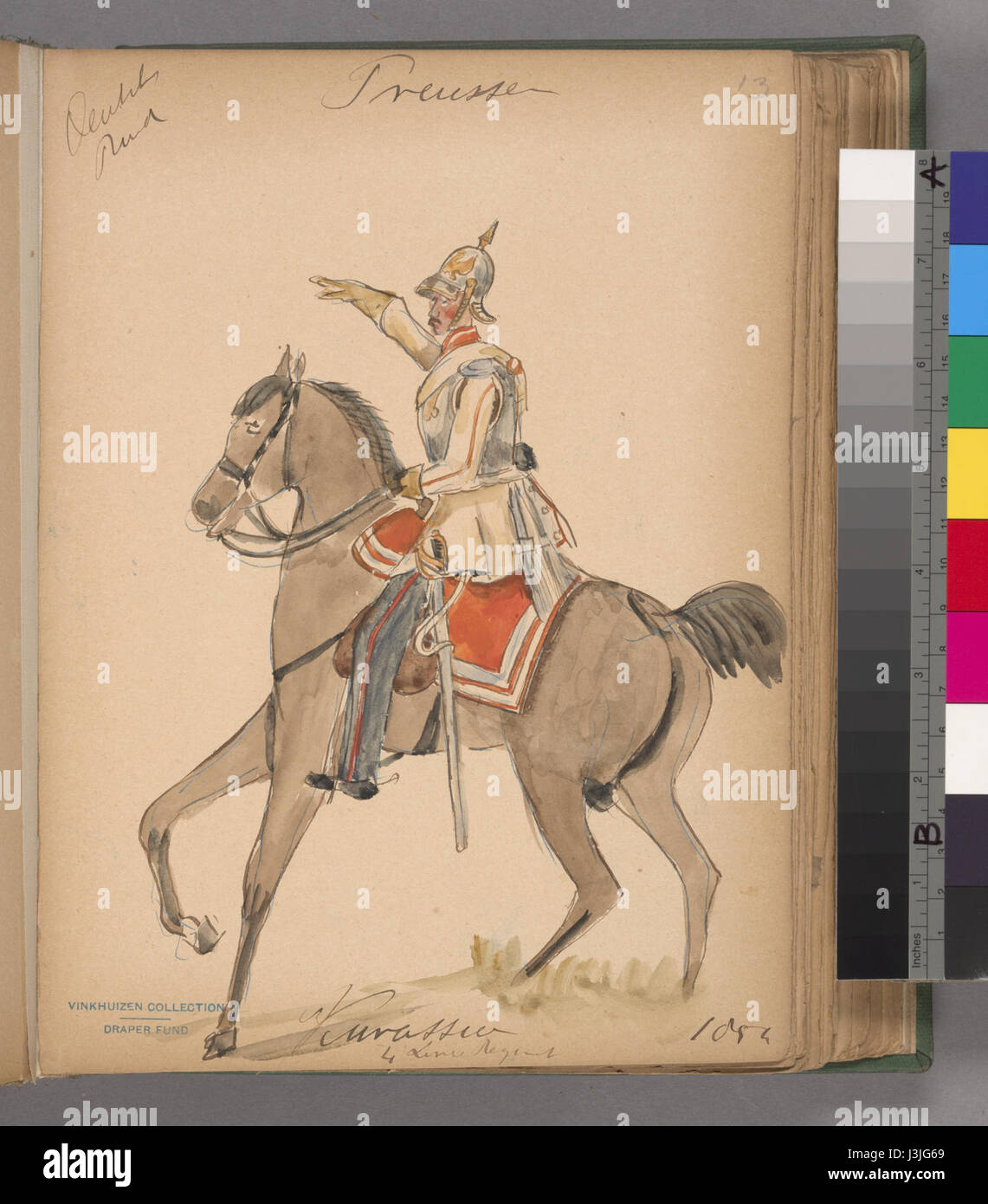 This document or image from the years 1852 to 1854 provides a glimpse ...