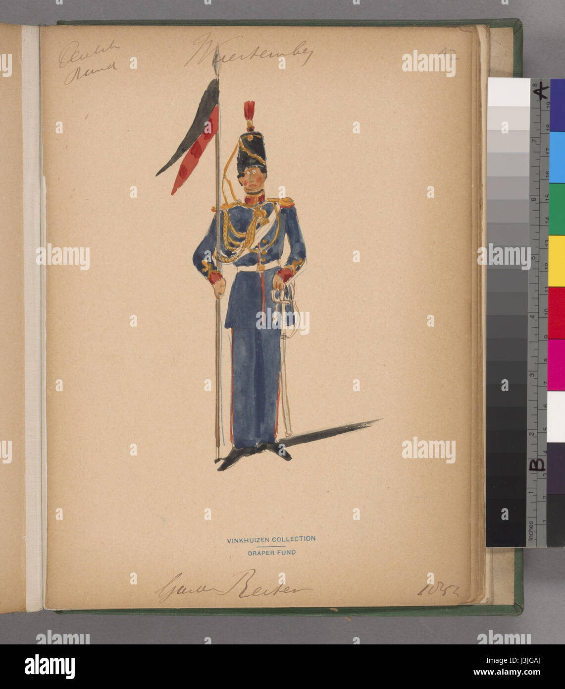 This entry references documents from Germany between 1852 and 1854 ...