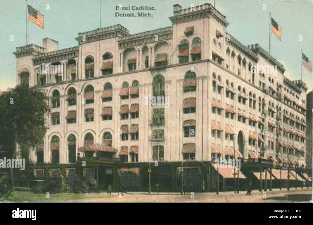 The Hotel Cadillac is a historic hotel, potentially located in a major ...
