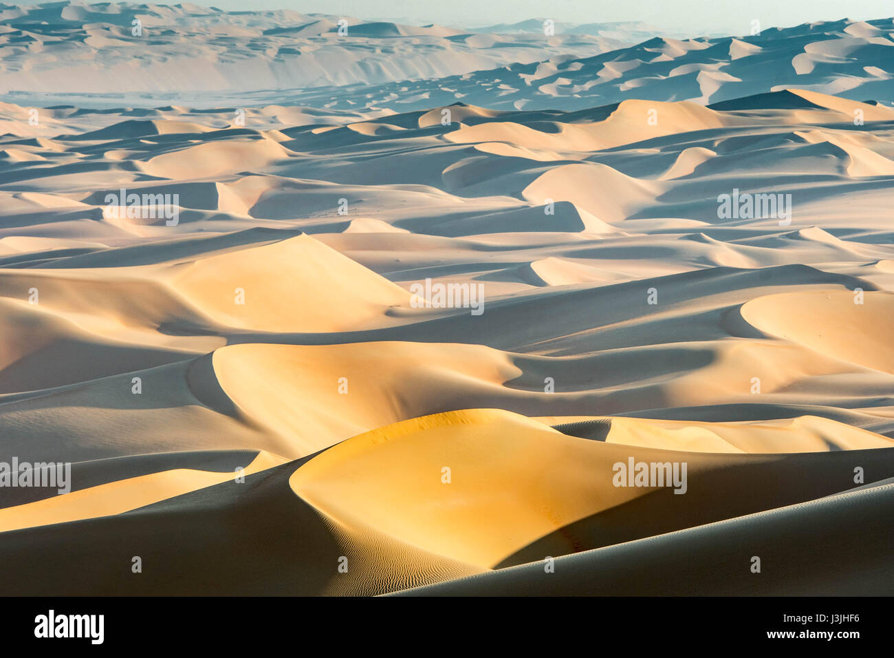 Liwa Oasis, Abu Dhabi , United Arab Emirates -i; vast number of sand ...