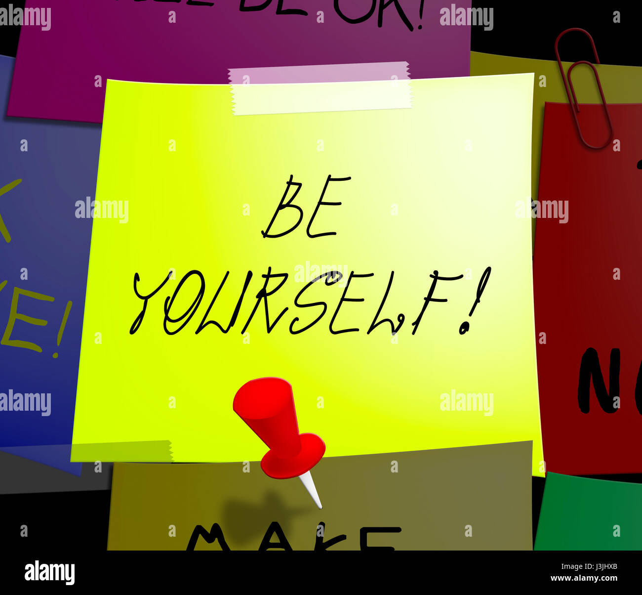 Belive in yourself hi-res stock photography and images - Alamy