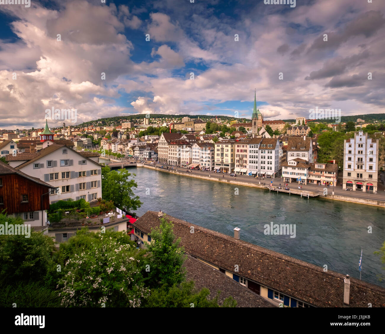 Zurich skyline hi-res stock photography and images - Alamy