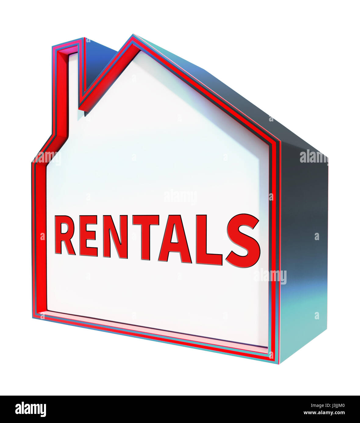 Real estate rentals Cut Out Stock Images & Pictures - Alamy