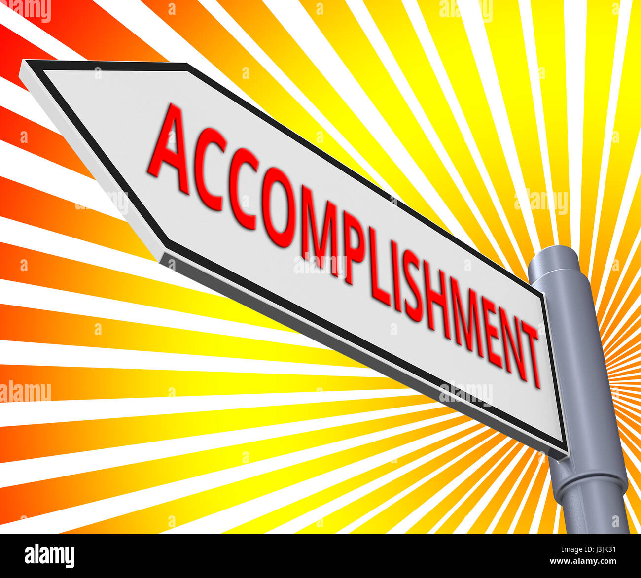 Accomplishment road sign hi-res stock photography and images - Alamy