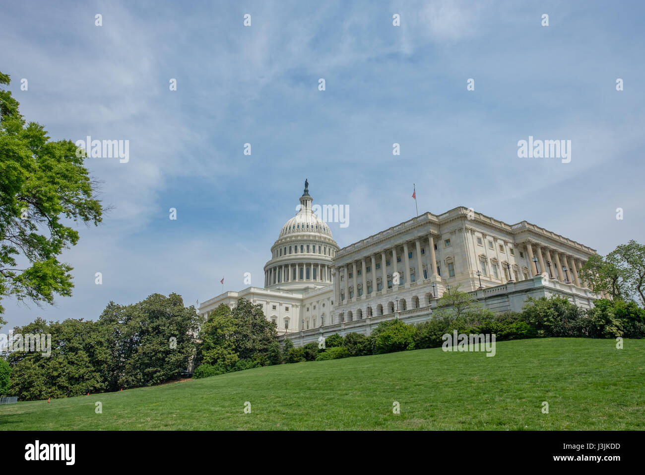 U.S. Capitol Building and Lawn Stock Photo - Alamy