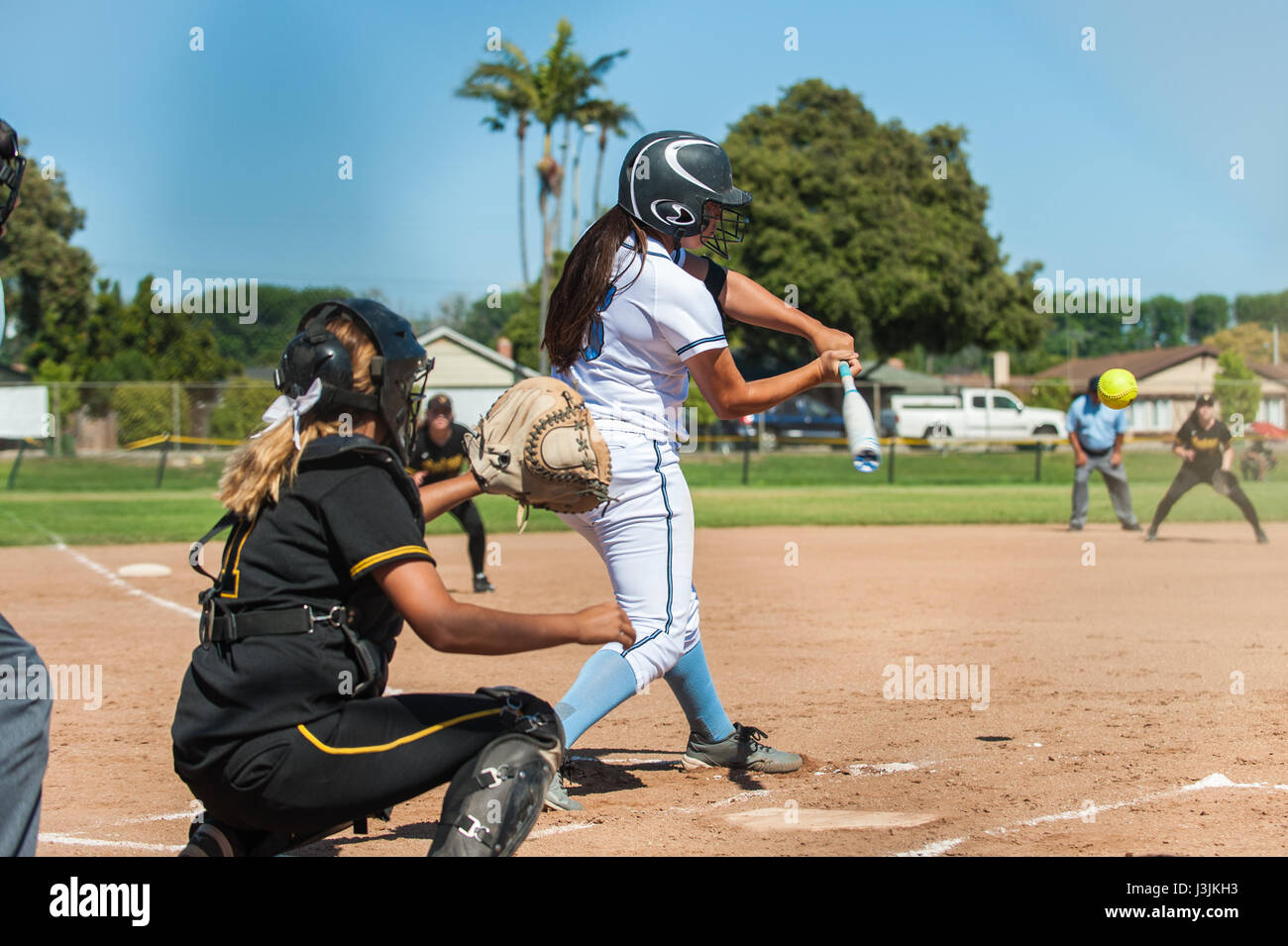 Slow Pitch Softball Game