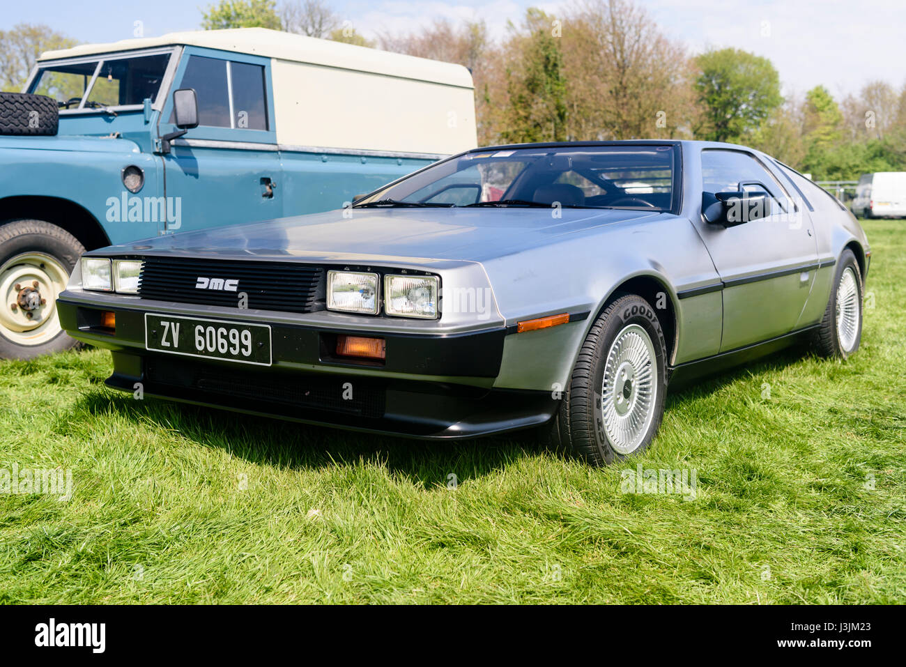 Delorean DMC-12 car Stock Photo - Alamy