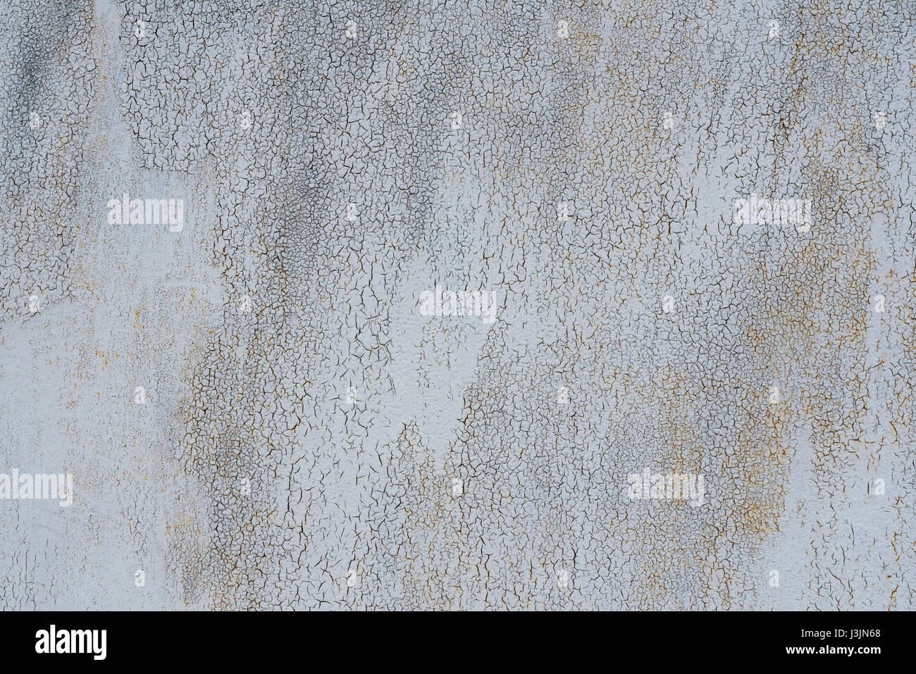 Detail of the old painted metal surface with clear surface structure ...