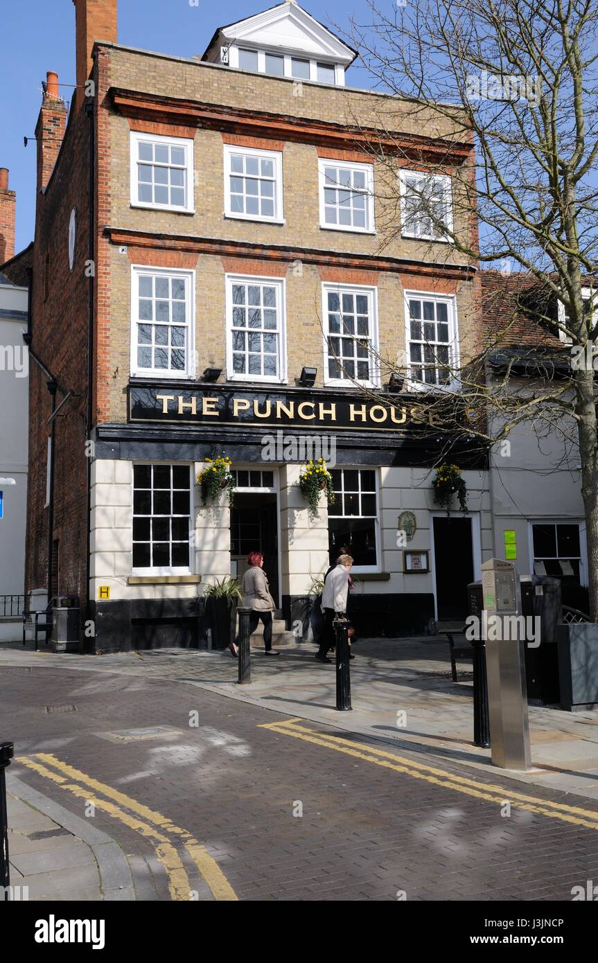 The Punch House, Ware, Hertfordshire Stock Photo - Alamy