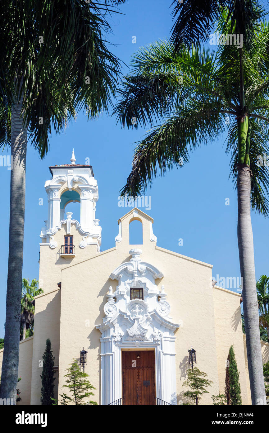 Miami Florida,Coral Gables,Congregational Church,1925,Spanish Baroque ...