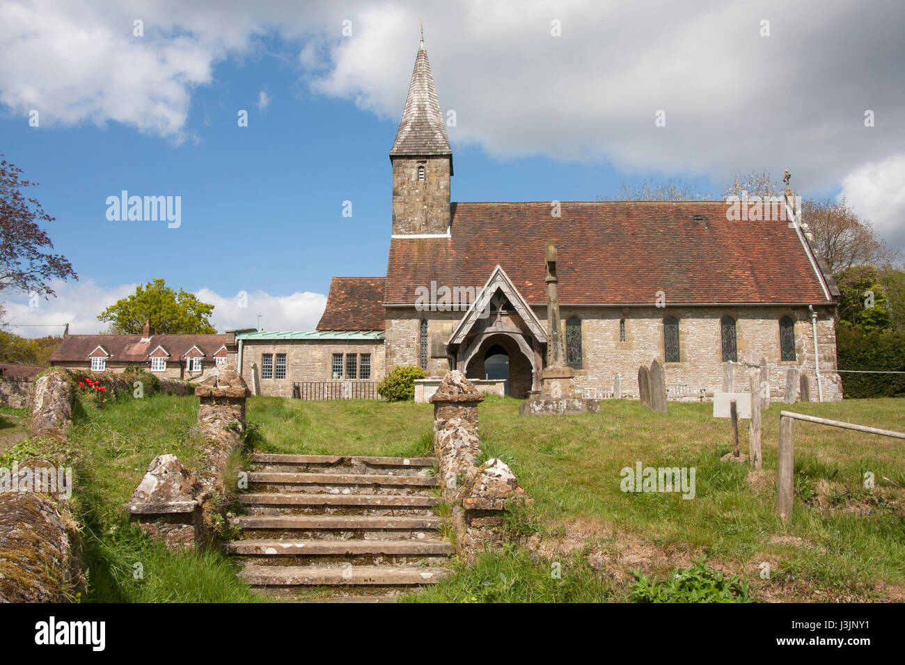 St Peters Church, Lynchmere nr Haslemere, Surrey Stock Photo - Alamy