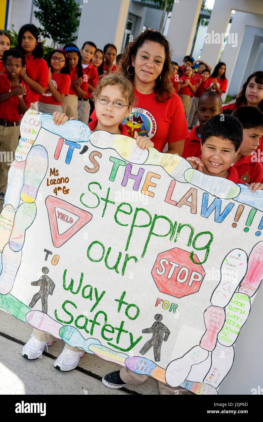 Miami Florida,Spanish Lake Elementary School,International Walk to ...