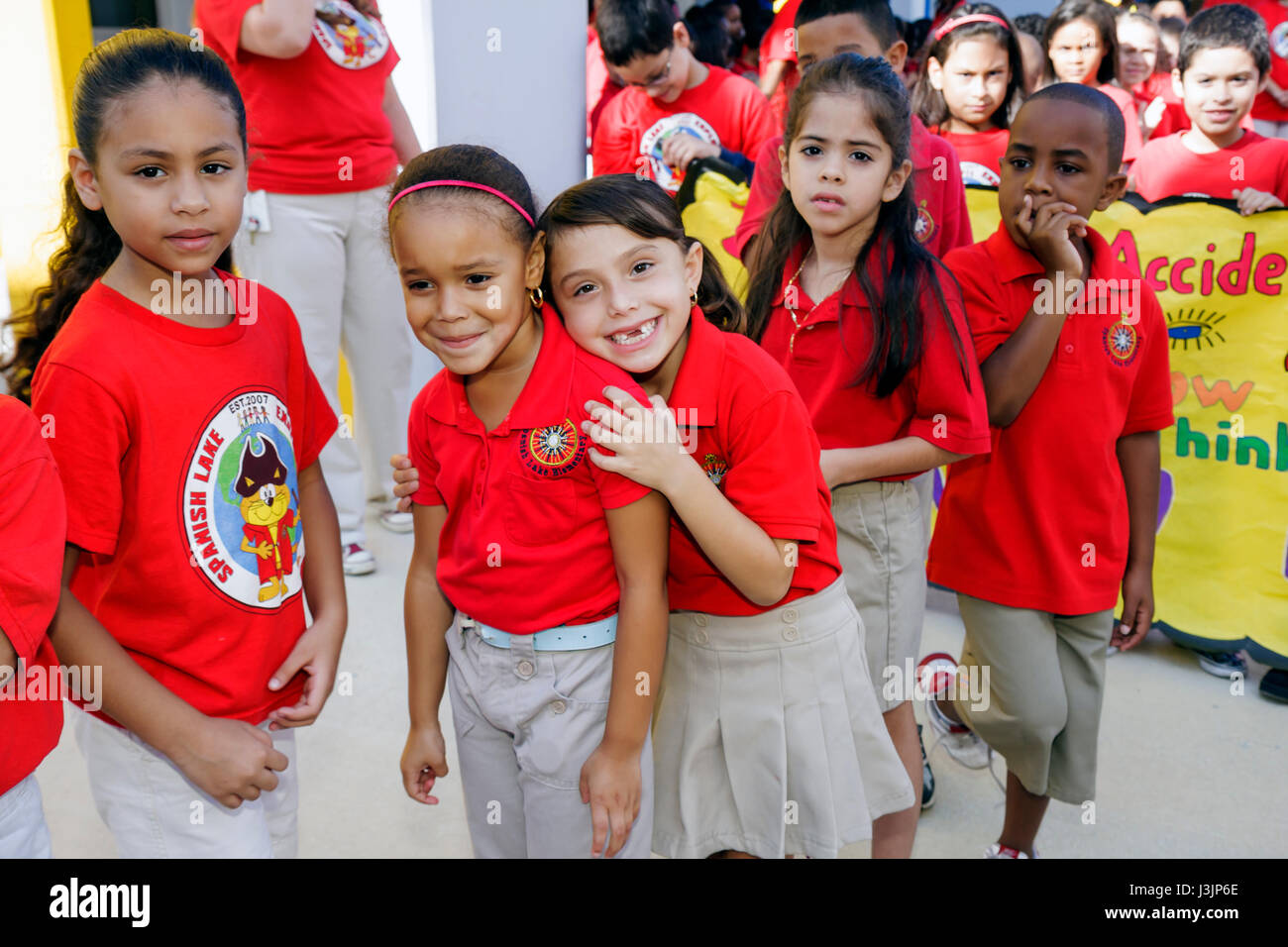 Hispanic Elementary School Students