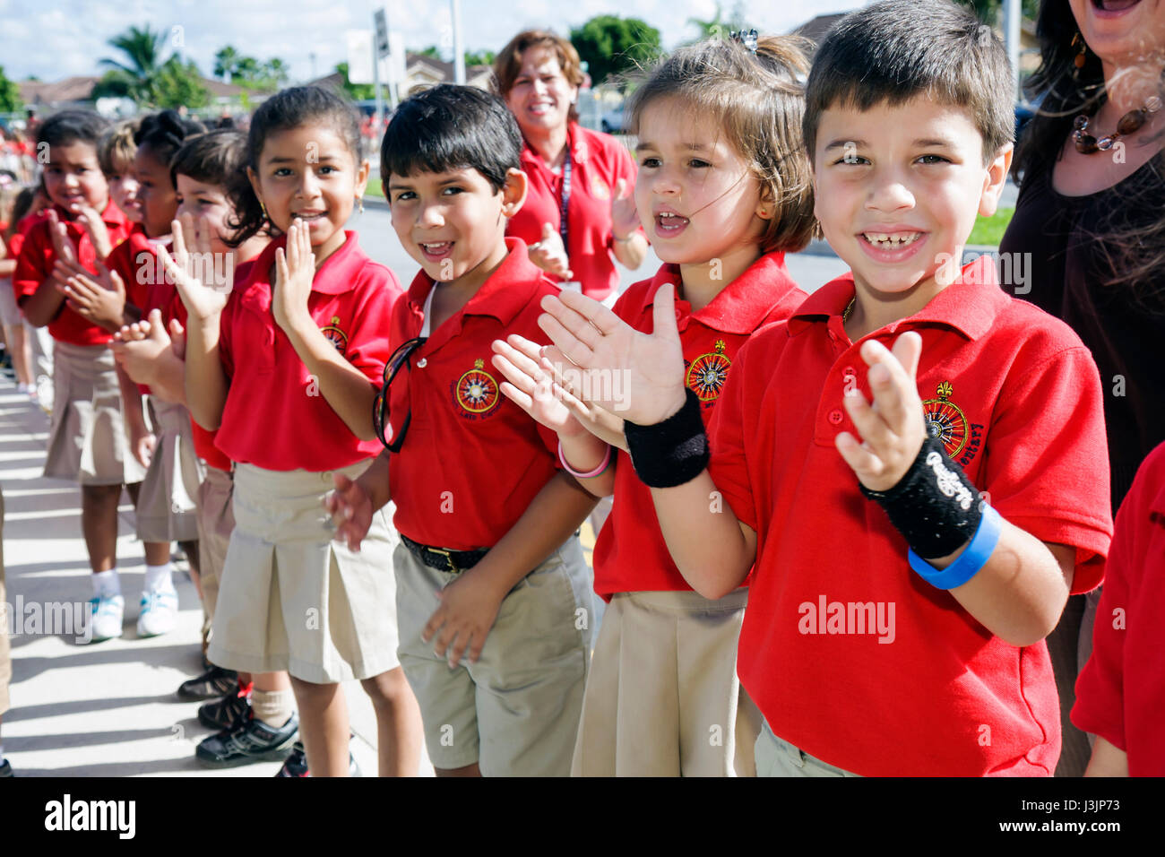 Miami Florida,Spanish Lake Elementary School,International Walk to ...