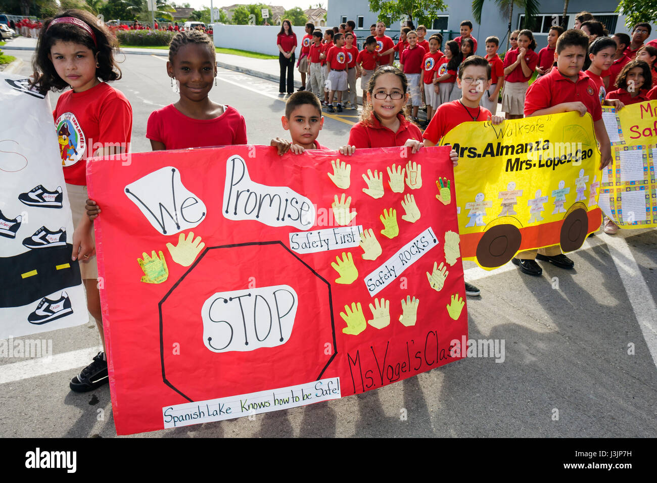 Miami Florida,Spanish Lake Elementary School,International Walk to ...