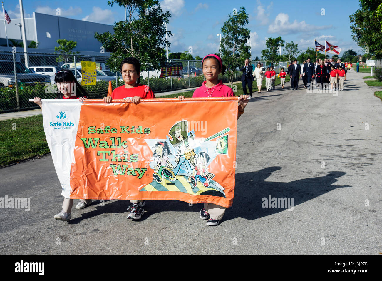 Miami Florida,Spanish Lake Elementary School,International Walk to ...
