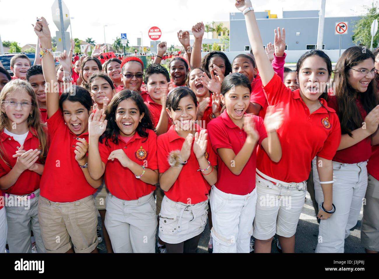 Miami Florida,Spanish Lake Elementary School,International Walk to ...