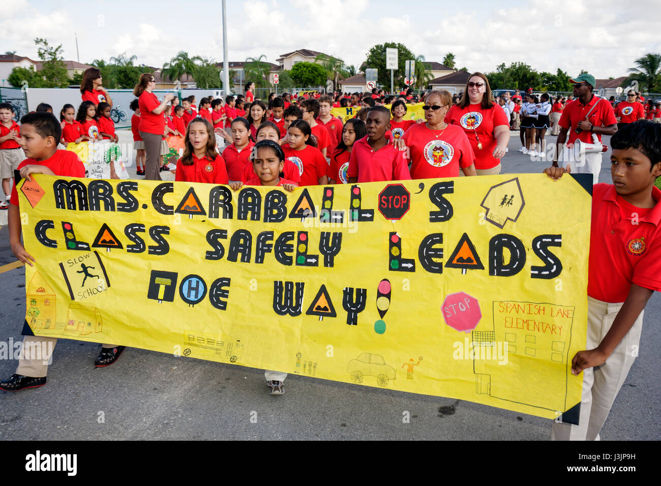 Miami Florida,Spanish Lake Elementary School,International Walk to ...