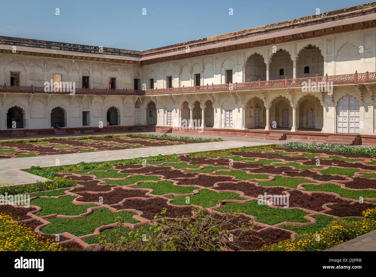 Agra Fort or Red Fort Agra is historical fort city built with red ...