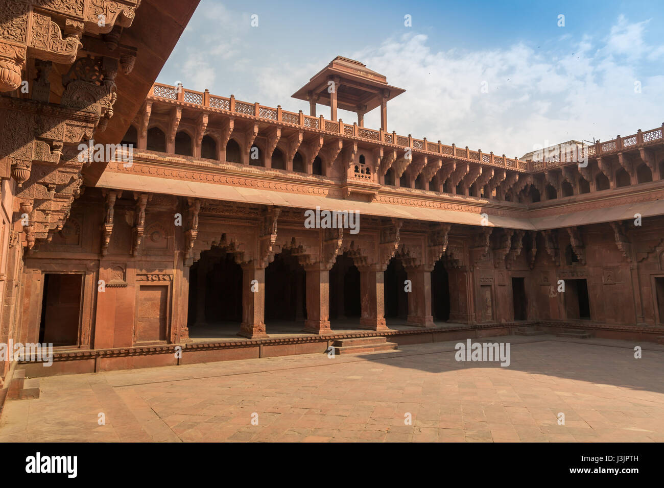 Agra Fort - A UNESCO World Heritage site in the city of Agra India ...
