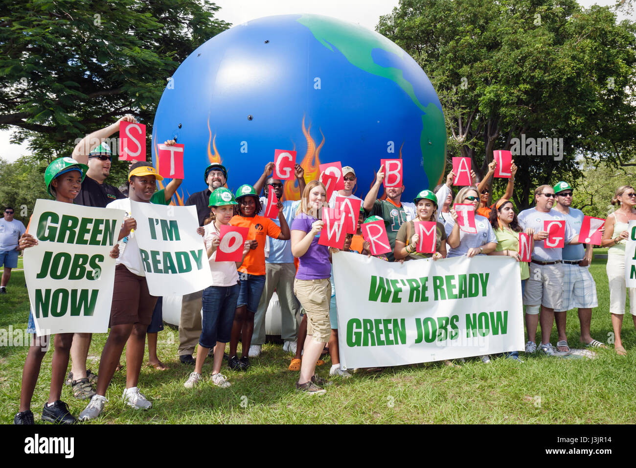 Miami Florida,Coconut Grove,Peacock Park,Clean Energy Rally,Green ...