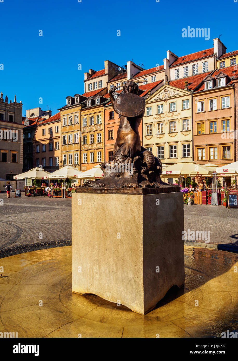 Poland, Masovian Voivodeship, Warsaw, Old Town Market Place, The Warsaw ...