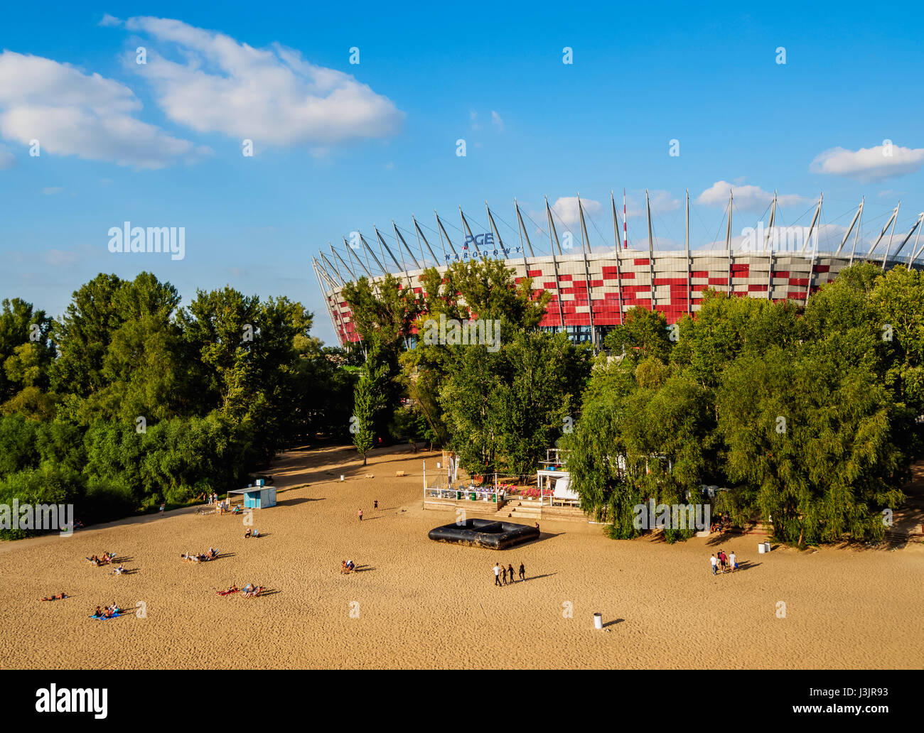 Warsaw city beach hi-res stock photography and images - Alamy