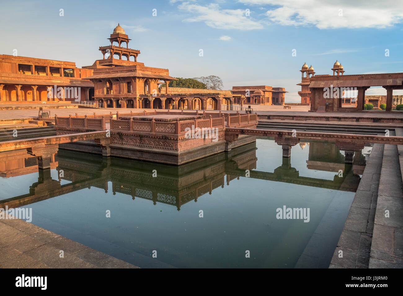 Historic Fatehpur Sikri Agra - Red sandstone mughal architecture ...