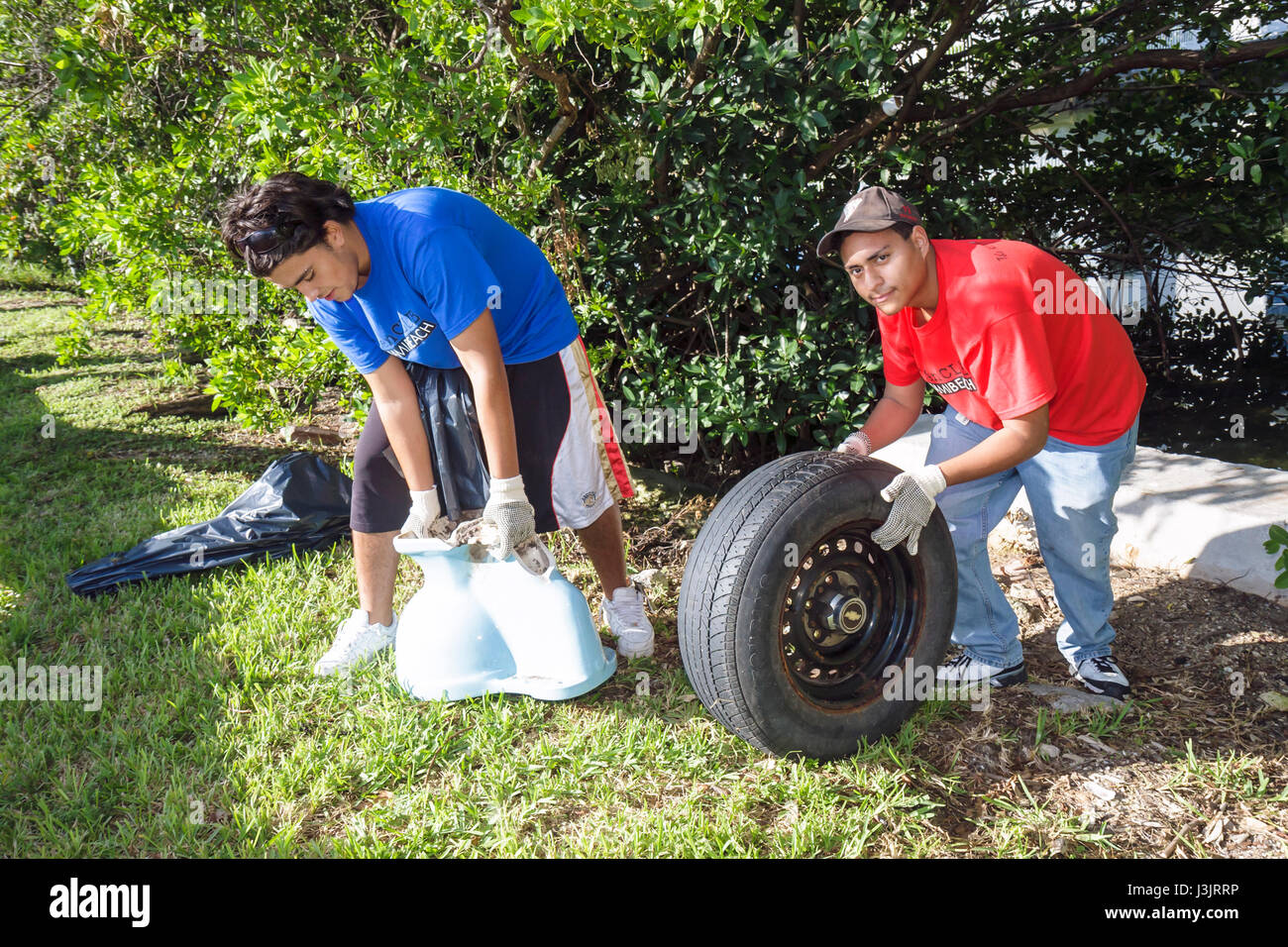 Miami Beach Florida,Tatum cleanup,clean up,Teen Job Corps,ECOMB ...