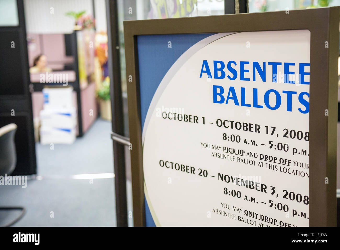 Miami Florida,Stephen P. Clark Government Center,centre,early voting ...