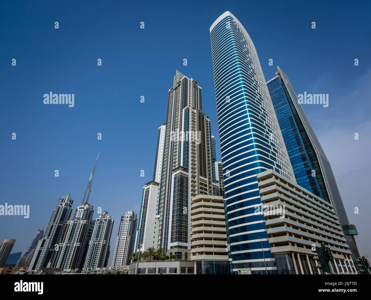 Street level view of The Bay Gate Tower, and Tower M - Executive Towers ...