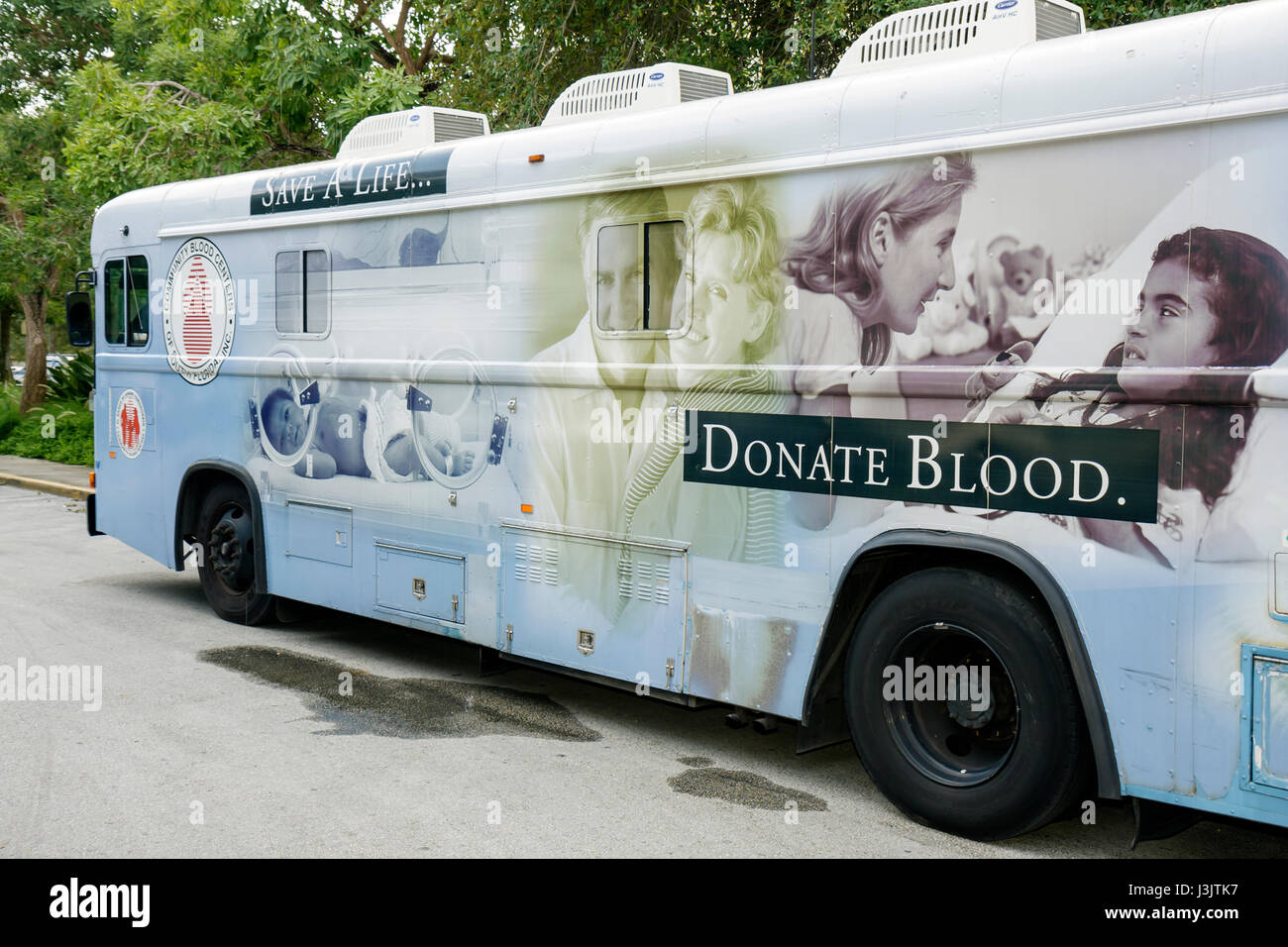 Miami Florida,blood bank,donate,donation,mobile,bus,coach,transfusion ...