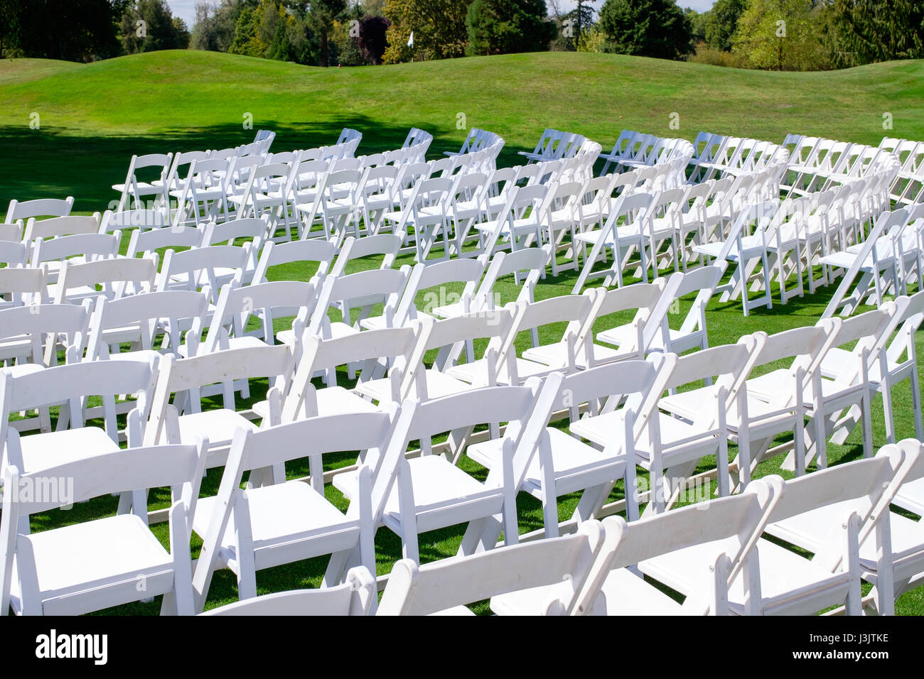 Golf Course Wedding Venue Stock Photo - Alamy