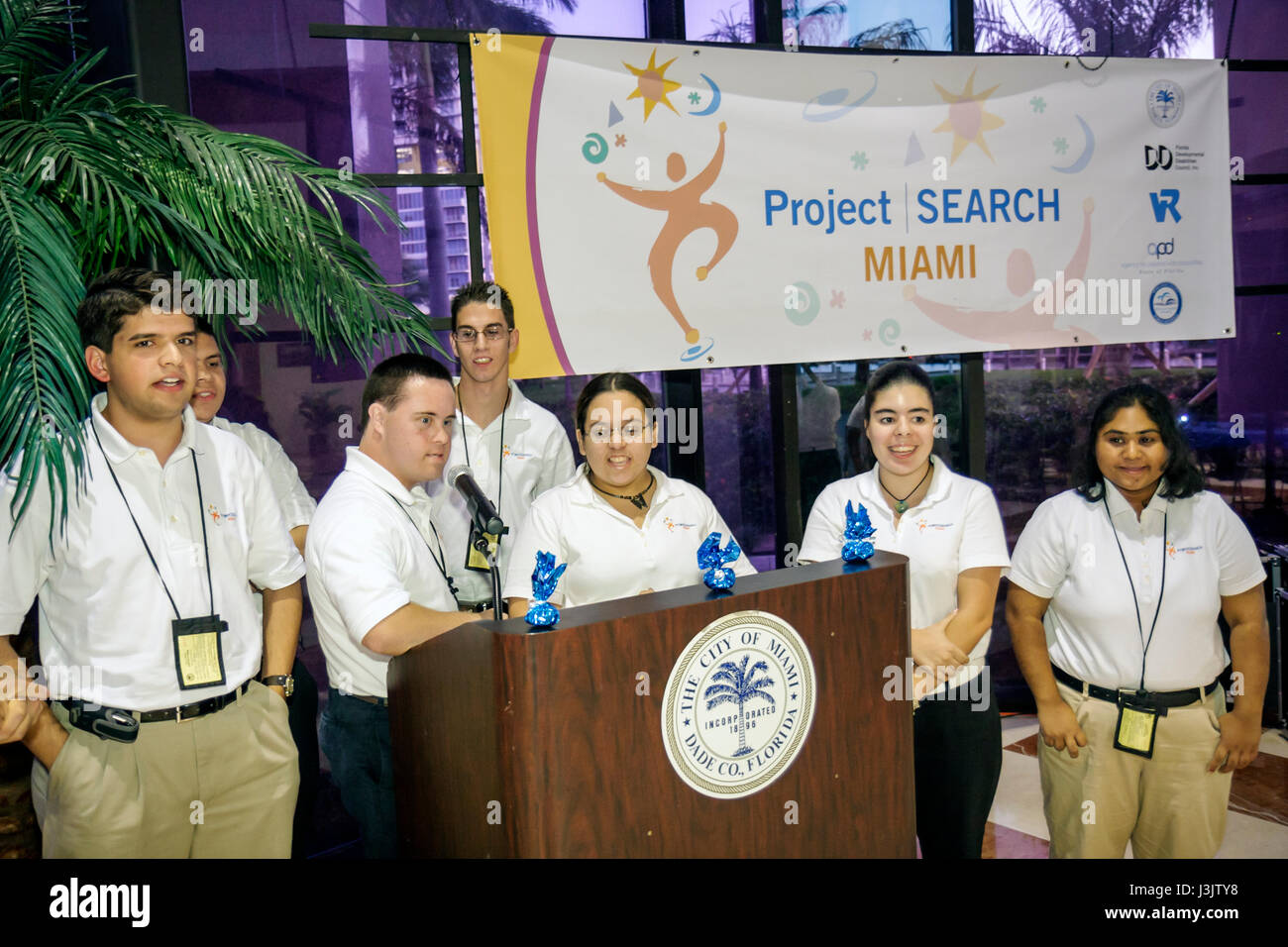 Miami Florida,City of Miami Riverside Center,centre,Project SEARCH ...