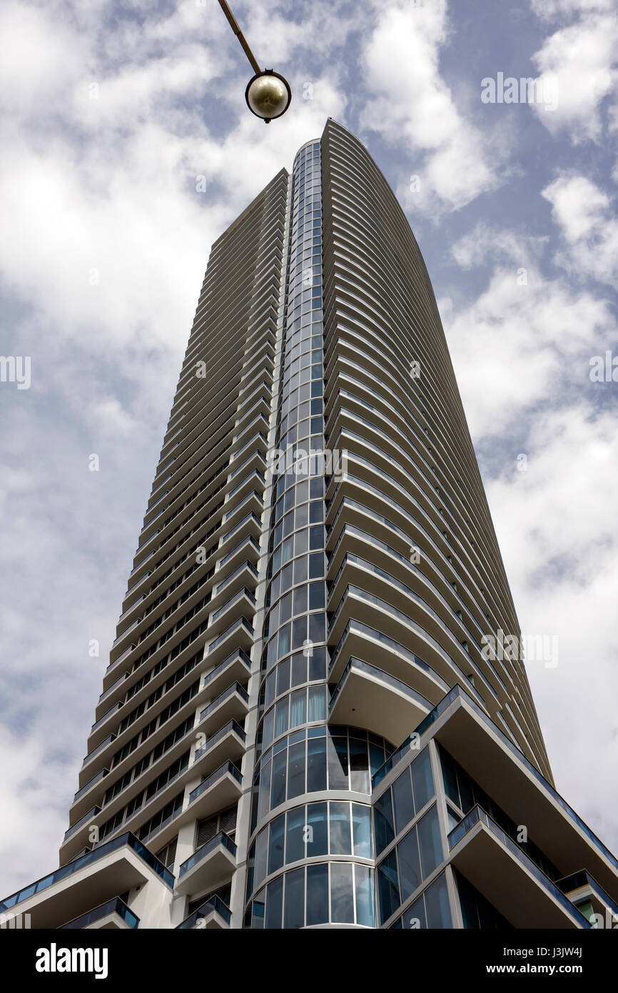 Miami Florida,SE 2nd Avenue,high rise,building,residential tower ...