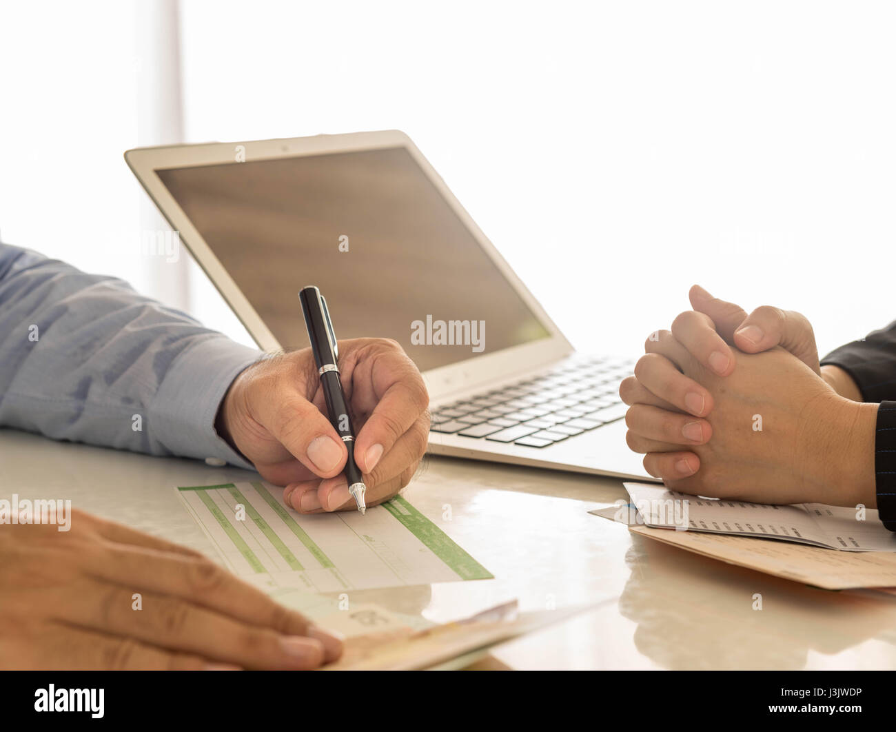 Deposit slip hi-res stock photography and images - Alamy