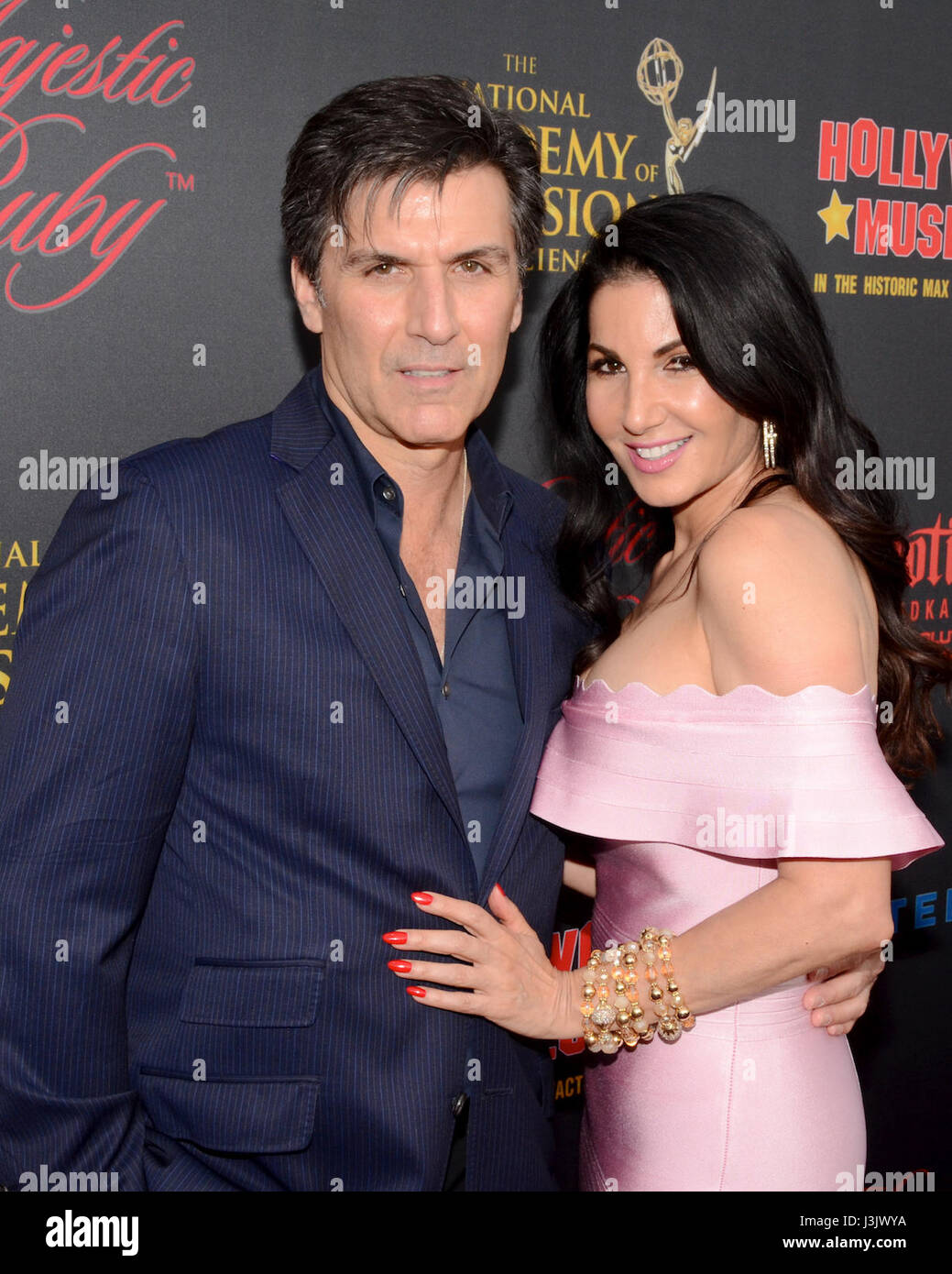 Vincent Irizarry and Donna Petracca arrives at the 44th Annual Daytime ...