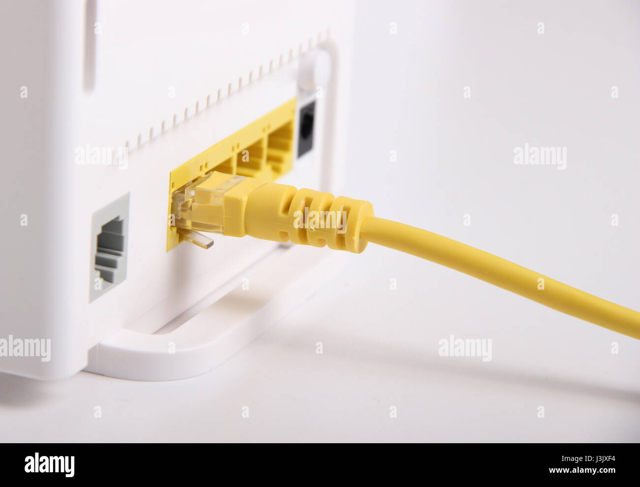 Network switch and cable Stock Photo - Alamy