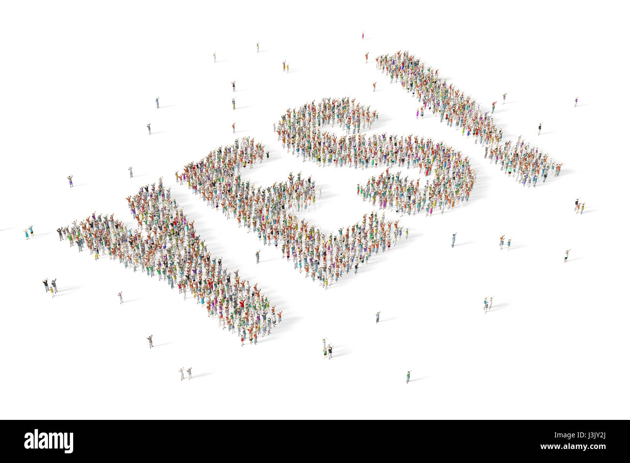 Business people crowd diverse hi-res stock photography and images - Alamy