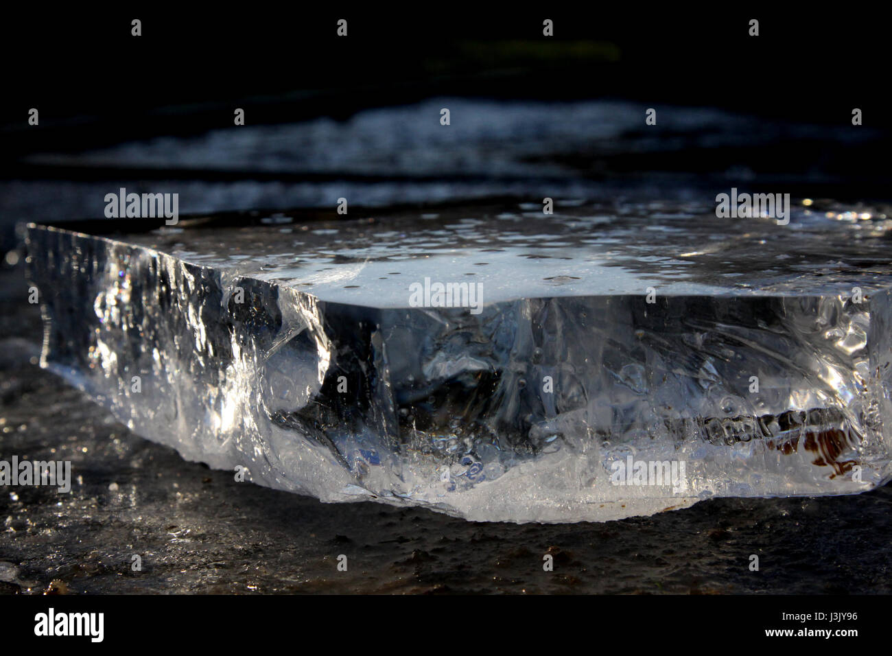 block of ice Stock Photo - Alamy