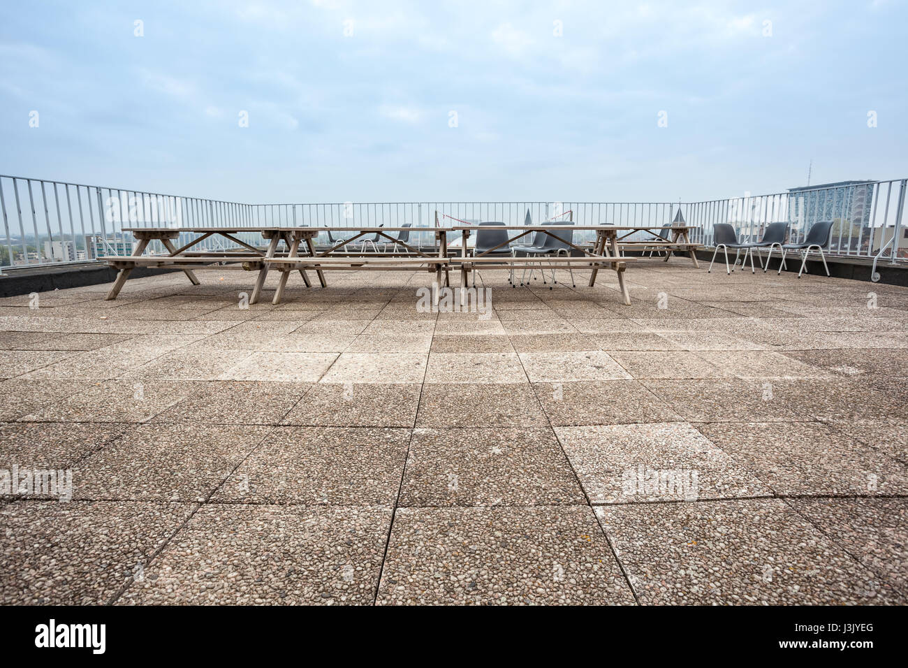 Large empty terrace on hi-res stock photography and images - Alamy