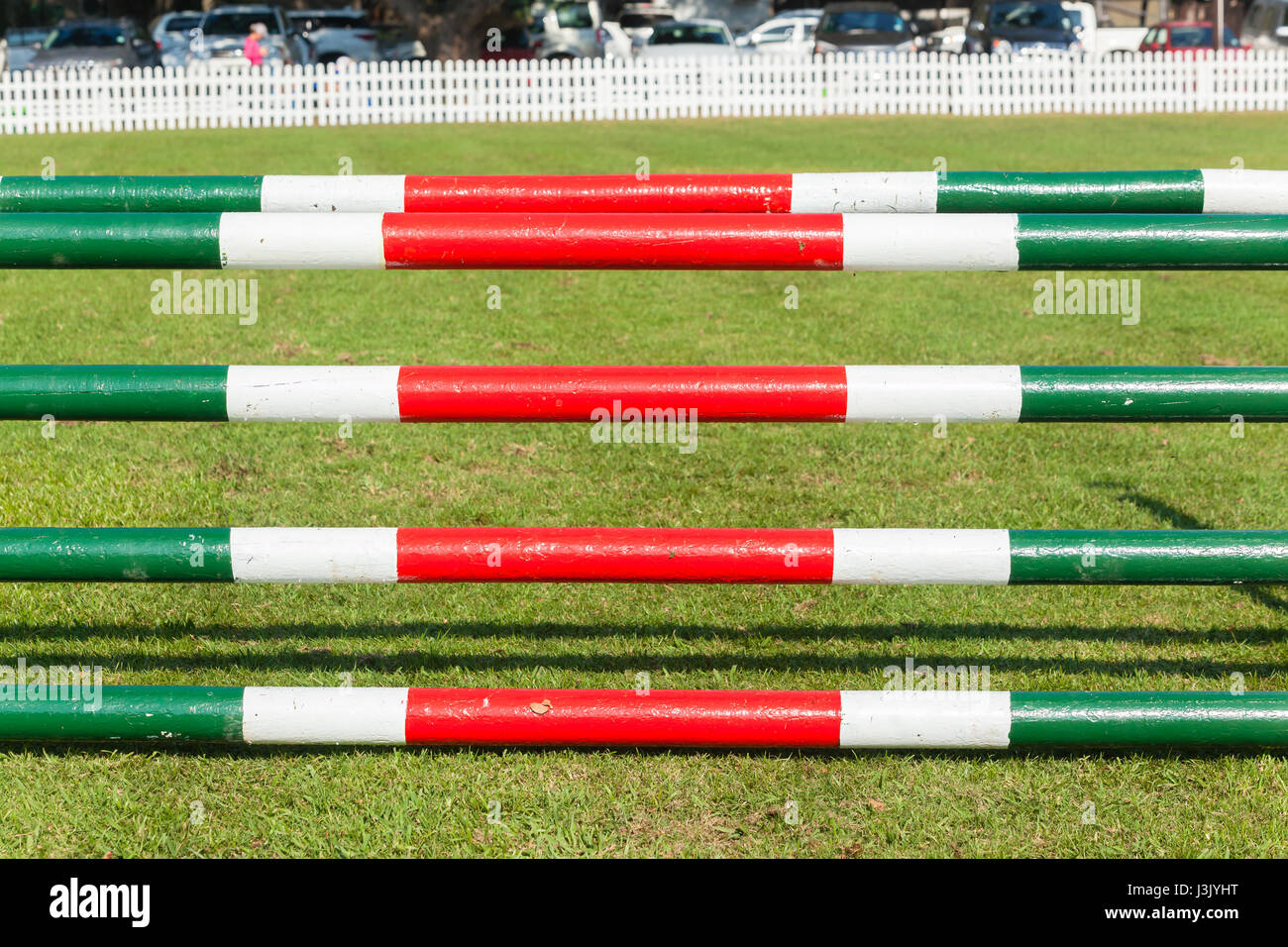 Show jumping arena hi-res stock photography and images - Alamy